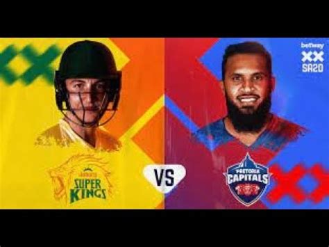 Sa Live Pretoria Capitals Vs Joburg Super Kings Live Jsk Vs Pc