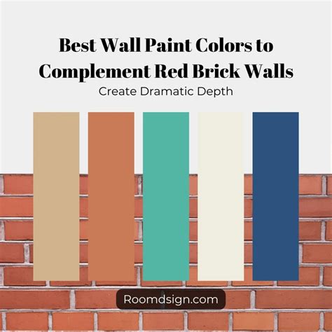 10 Interior Wall Paint Colors That Harmonize With Red Brick Walls