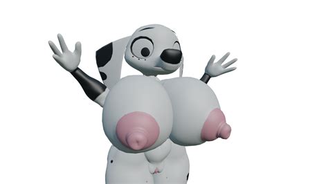 Post Dalmatian Street Dalmatians Dolly Dalmatian