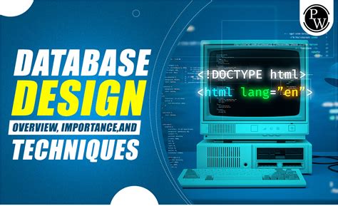 Database Design Overview Importance And Techniques PW Skills