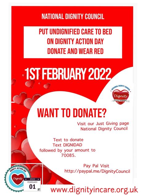 Dignity Action Day Flyer Latest Resources Resources Dignity In Care