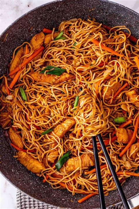 Minute Chicken Chow Mein The Big Man S World