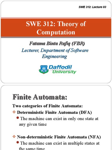 designing deterministic finite automata dfas to represent formal languages pdf