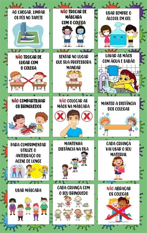 Combinados Educação Infantil para imprimir em PDF grátis