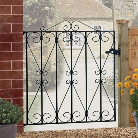 Regent Scroll Single Gate Garden Gates Metal Garden Gates Metal