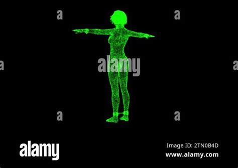 D Naked Female Body In Bdsm Outfit Rotates On Black Bg Bdsm Accessory