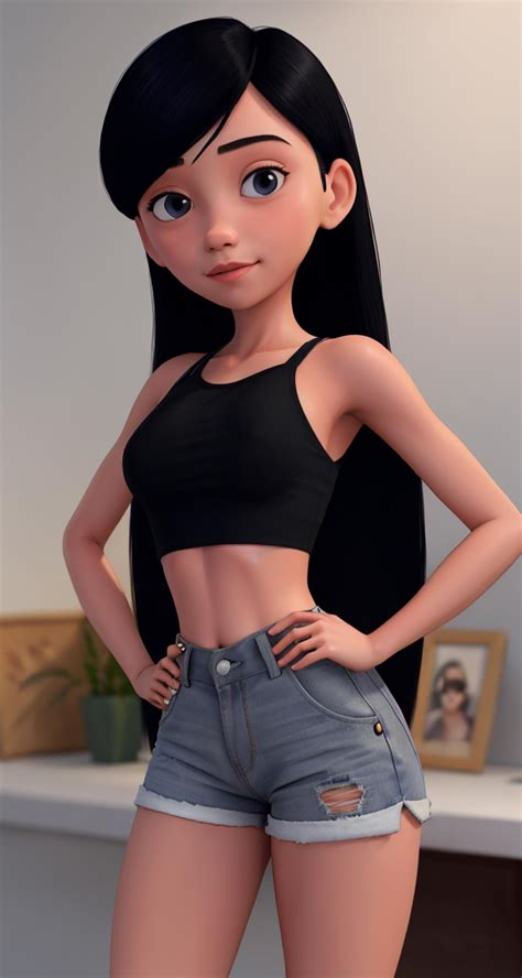 Violet Parr The Incredibles V Stable Diffusion Lora Civitai