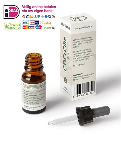 Dutch Hemp CBD Olie Voor Katten 4 10 Ml Wietolie Nl