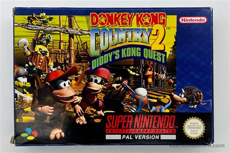 Donkey Kong Country 2 Diddy S Kongs Quest Mario Museum