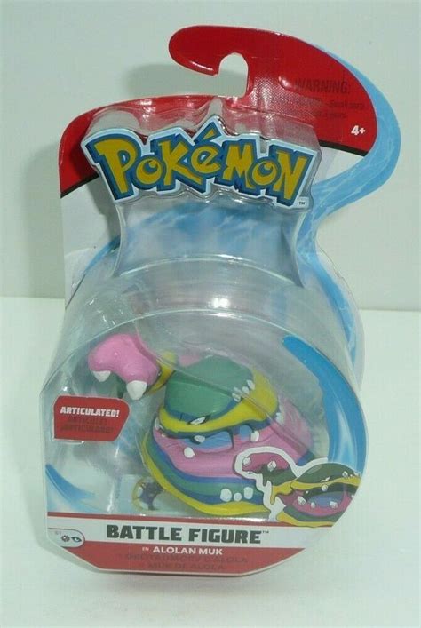 Pokemon Battle Figure Alolan Muk Pokemon 2018 Action Figure Atelier