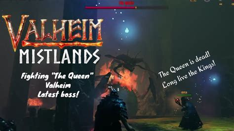 Valheim Mistlands The Queen Boss Fight Tips Valheim Mistlands
