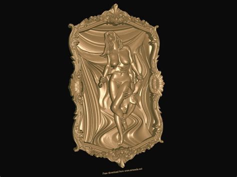 3d Naked Woman Relief Model Stl Files Vcarve Files Machine 3d