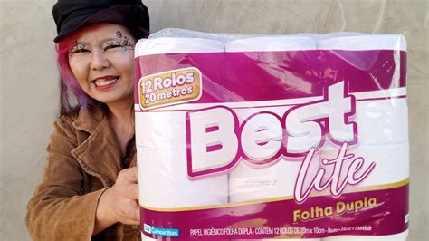 PAPEL HIGIÊNICO BEST LITE YouTube