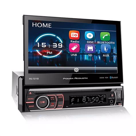 Autoestereo Pantalla Power Acoustik Pd B Ptid B