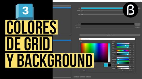 Configura Los Colores Del Background Y El Grid En 3dsmax YouTube