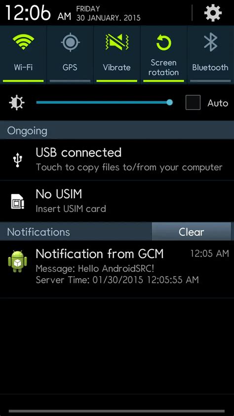 Android Push Notification Using Google Cloud Messaging GCM Part 1
