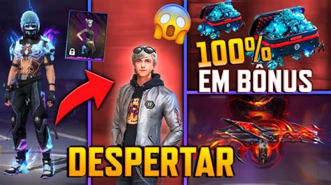 DESPERTAR DO MAXIM BÔNUS DE RECARGA NOVOS EVENTOS NOVO PASSE BOOYAH