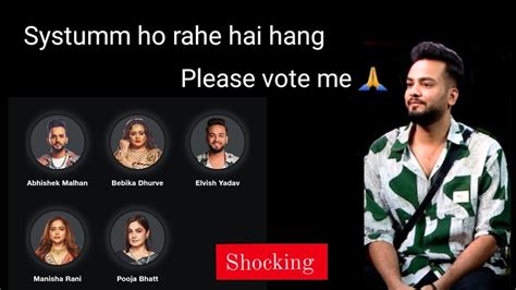 BIGG BOSS OTT 2 Latest Voting Trend Elvish Vs Fukra Biggboss