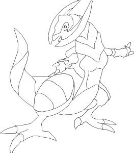 Coloriage Tortank Pokemon Go à imprimer