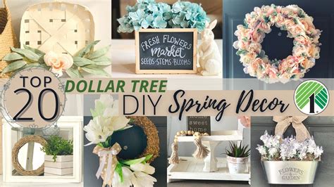 TOP 20 Dollar Tree DIY Spring Decor In 2023 Spring Decor Diy Spring