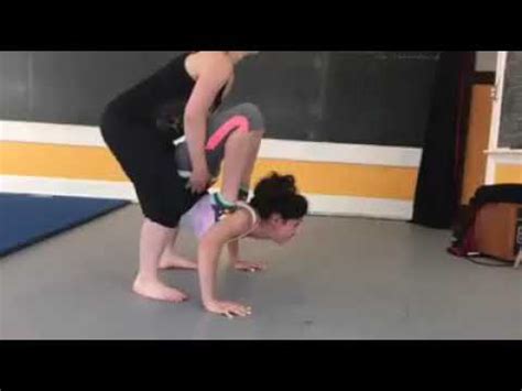 Rebecca S First Hooked Contortion Push Ups YouTube