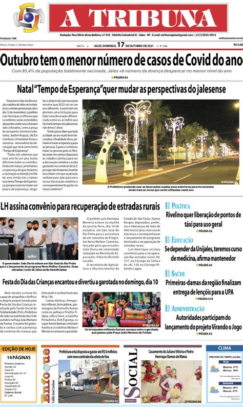 A TRIBUNA GASTOS DA PREFEITURA COLETA DE LIXO E LIMPEZA URBANA
