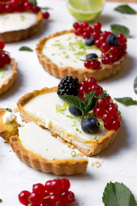 Tartaletas De Crema Pastelera Light Con Frutos Rojos TicTacYummy