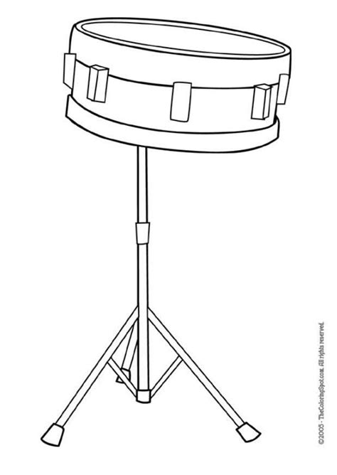 Dibujo De Tambor Para Colorear Img 5956