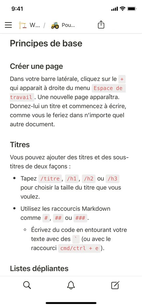 Galerie de modèles Notion Wiki Produit
