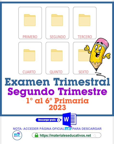 Acceder Enlace Para Descargar GRATIS 2nd Trimester Second Grade 1st