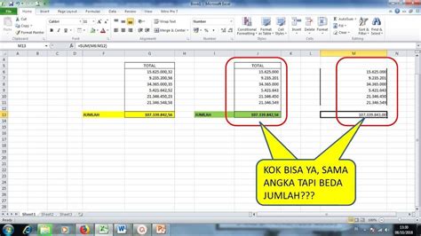 CARA MENGHILANGKAN ANGKA DI BELAKANG KOMA DI EXCEL Warga Co Id