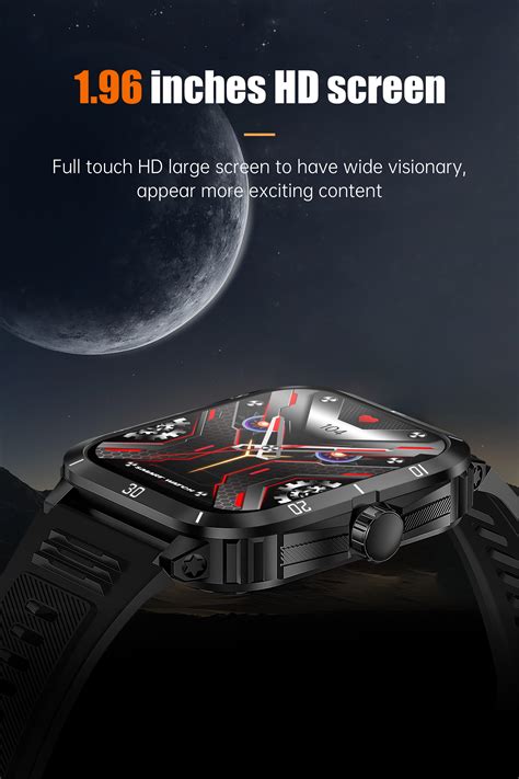 LIGE Original Reloj Inteligente Para Los Hombres De Pantalla Full Touch