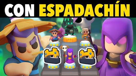EL MEJOR MAZO DE REY ESQUELETO ESPADACHÍN Y BRUJA EN CLASH MINI YouTube