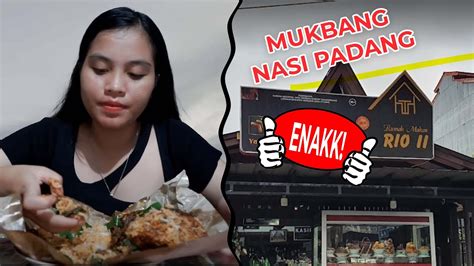 MUKBANG NASI PADANG TER ENAK DI KOTA PONTIANAK YouTube