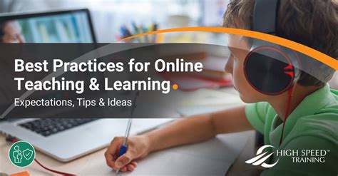 Best Practices For Online Teaching 10 Tips Ideas