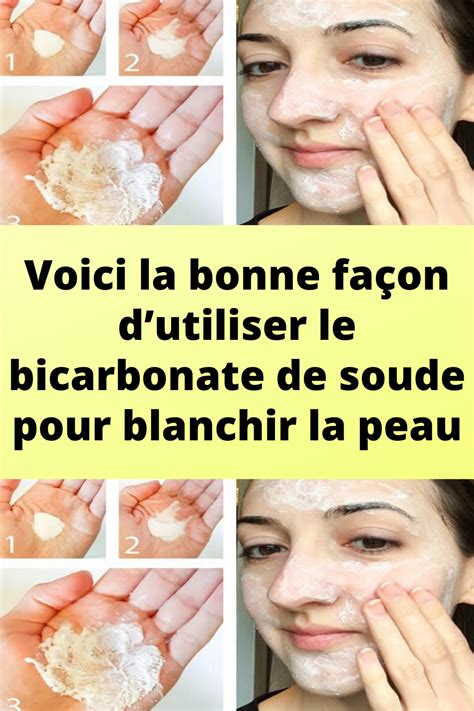 Voici la bonne façon dutiliser le bicarbonate de soude pour blanchir