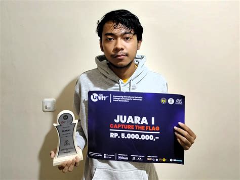 Mahasiswa Dti Its Juara Capture The Flag Ctf Unity Tingkat