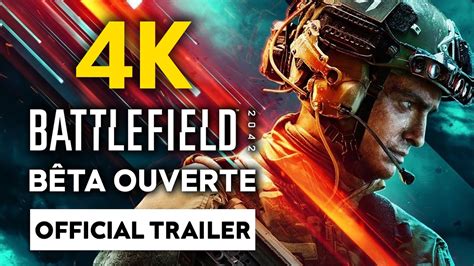 Battlefield 2042 BÊTA OUVERTE annoncée Official Trailer YouTube