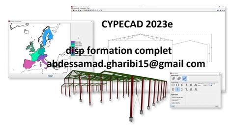Cypecad E G N Rateur De Portique Un Versant Youtube