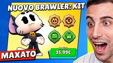 Maxo KIT Nuovo Brawler LEGGENDARIO TROPPO FORTE Brawl Stars ITA