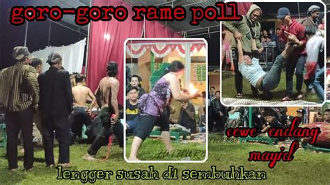 MENDEMAN RAME POL SAMPE LENGGER KESURUPAN KUDA KEPANG CIPTO SEKAR