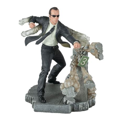 The Matrix Gallery Agent Smith Statue Entertainment Earth