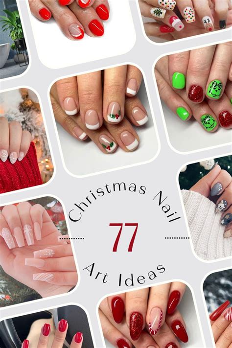 77 Fun Festive Christmas Nails To Copy In 2024 Christmas Nails