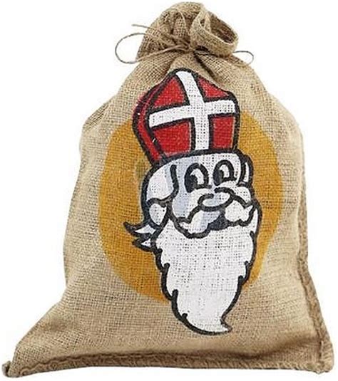 Zak Van Sinterklaas Jutezak 30 X 40CM Bol