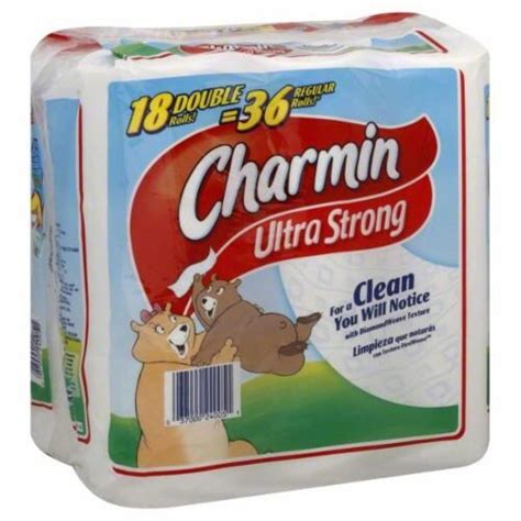 Charmin Ultra Strong Double Roll Bath Tissue 18 Rolls Kroger