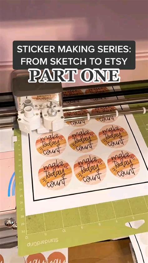 How To Make Stickers With Your Cricut Free Sticker Layout Templates