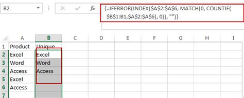 how to extract a unique distinct list from a column in excel free excel tutorial