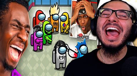 SidemenReacts WORST SIDEMEN AMONG US THROWS OF ALL TIME REACTION