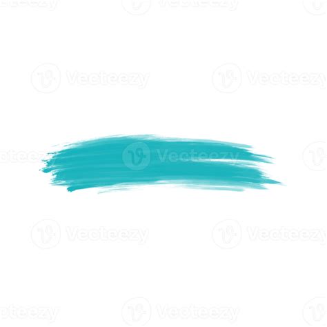 Turquoise Watercolor Brush Stroke 9591222 PNG