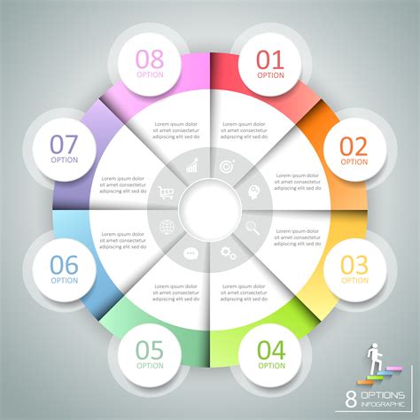 Design Circle Infographic Options Business Concept Infographic